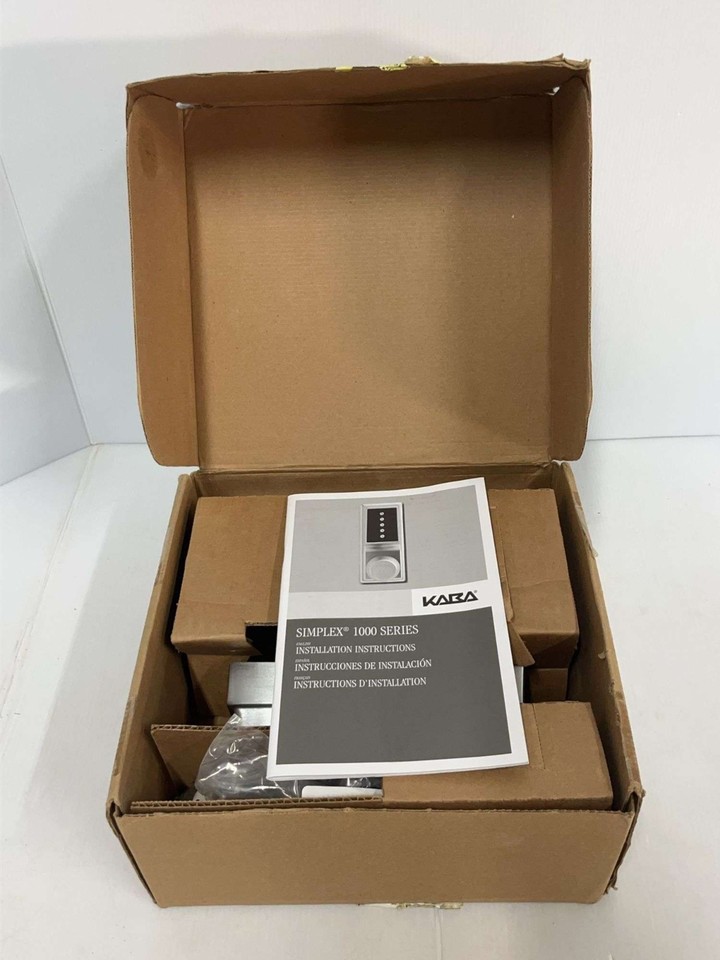 KABA Simplex 1000 series LOCKS (2 sets w/instructions ) See pics of ALL ...
