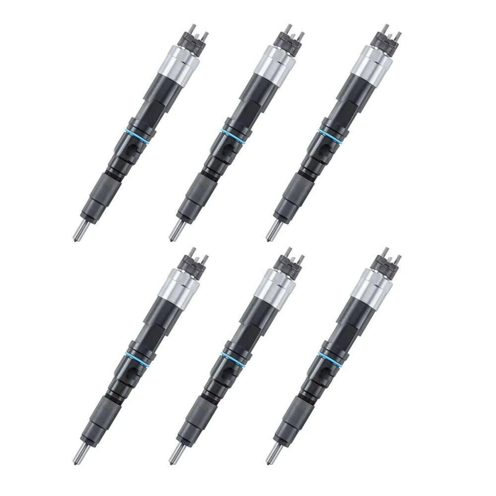 6X Fuel Injector RE524369 for DENSO John Deere 6081T Tractor Diesel ...