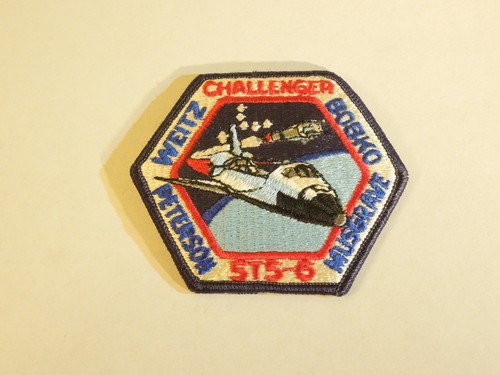 NASA Space Shuttle Mission STS-6 Challenger Astronauts Embroidered Iron On Patch | eBay