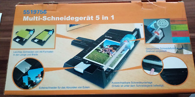 Multi - Schneidergerät 5 in 1 +++ Eckenschneider für das Abrunden von ...