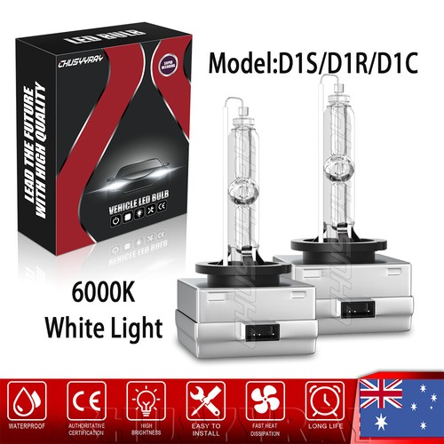 D1S D1R Headlight Bulbs 180W 6000K White Replace HID Conversion Lamp ...