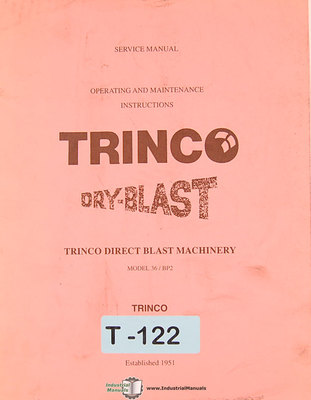 Trinco Blast Cabinet Manual | Cabinets Matttroy