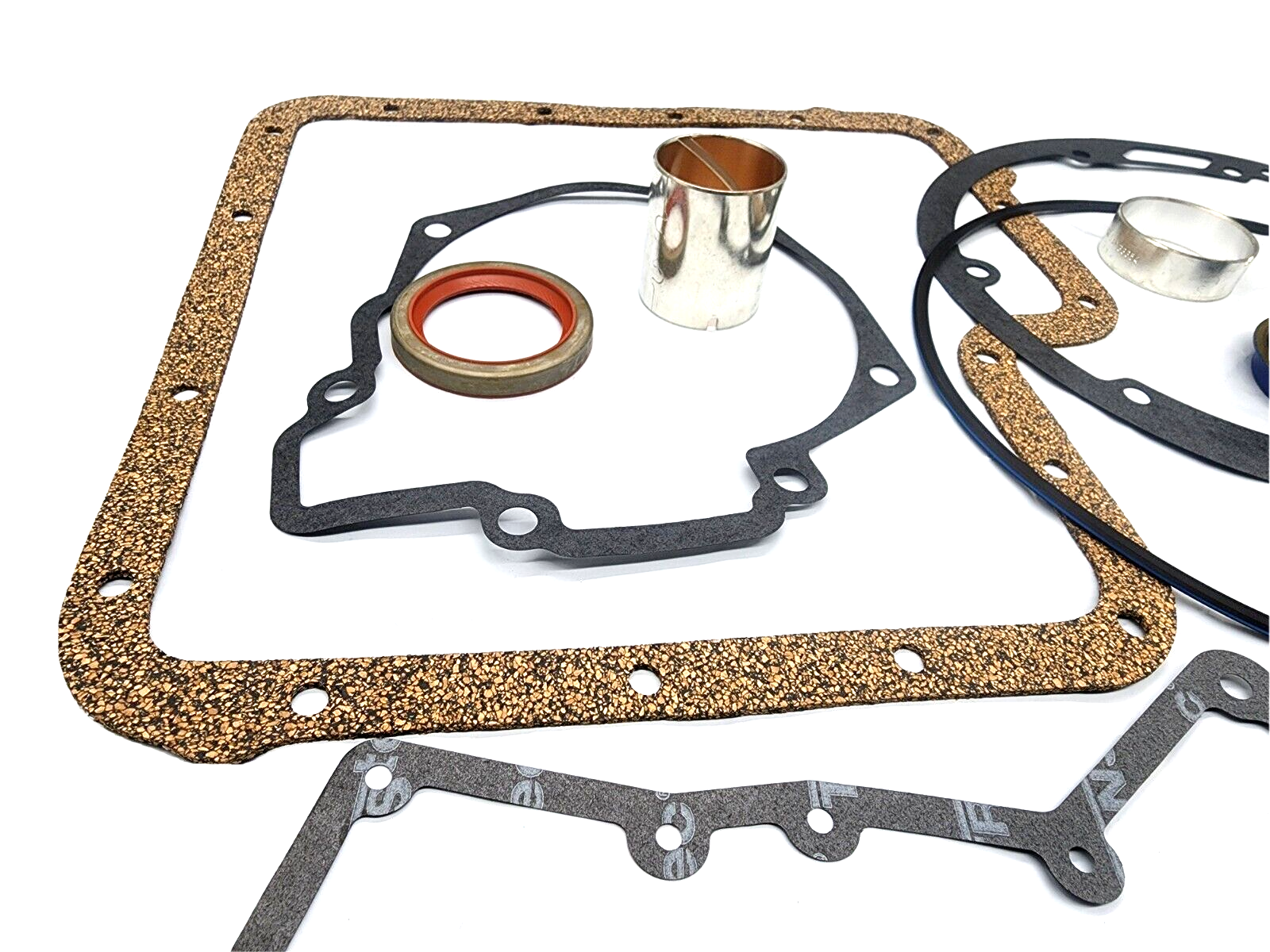 .For C6 Transmission Front & Rear Seal Kit w Cork Pan Gasket & 2wd ...