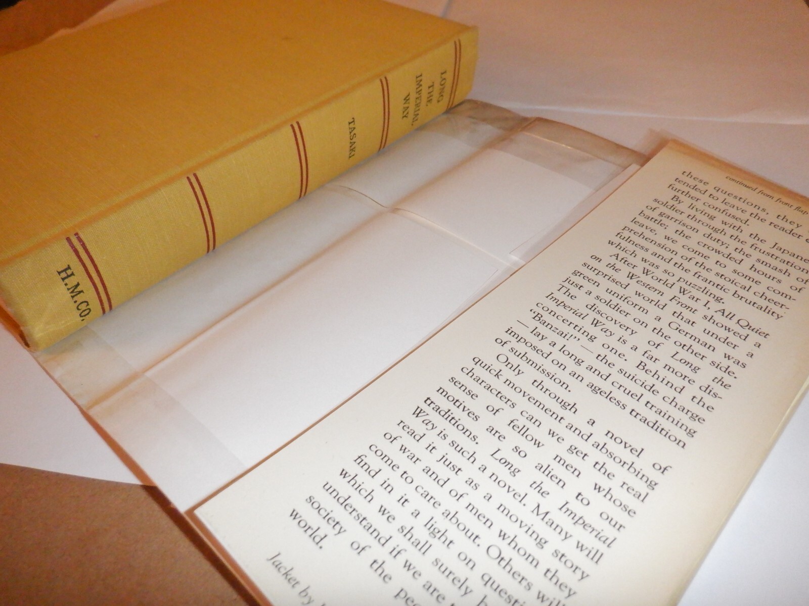 1950 "LONG THE IMPERIAL WAY" BOOK HANAMA TASAKI ARMY JAPAN WWII WW2 ...