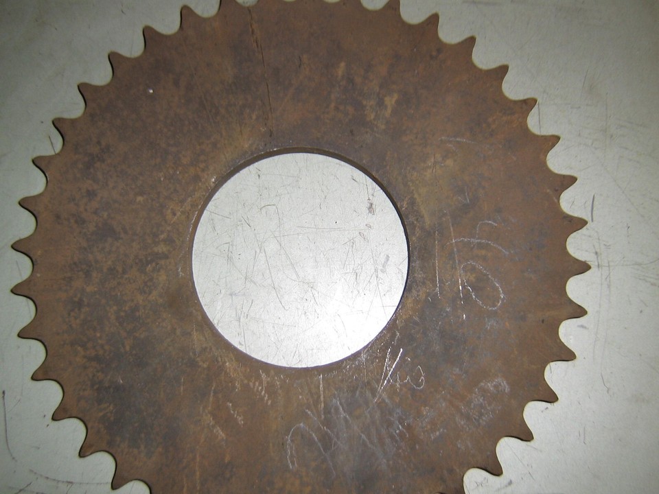 Sprocket Plate 60 Roller chain 40 teeth 3-3/4" bore, 60A40 | eBay