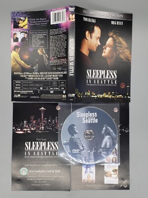 Sleepless in Seattle (DVD, 1993) No Case No Tracking | eBay