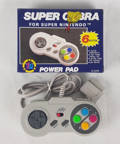 Super Cobra Power Pad for Super Nintendo SNES Super NES controller ...
