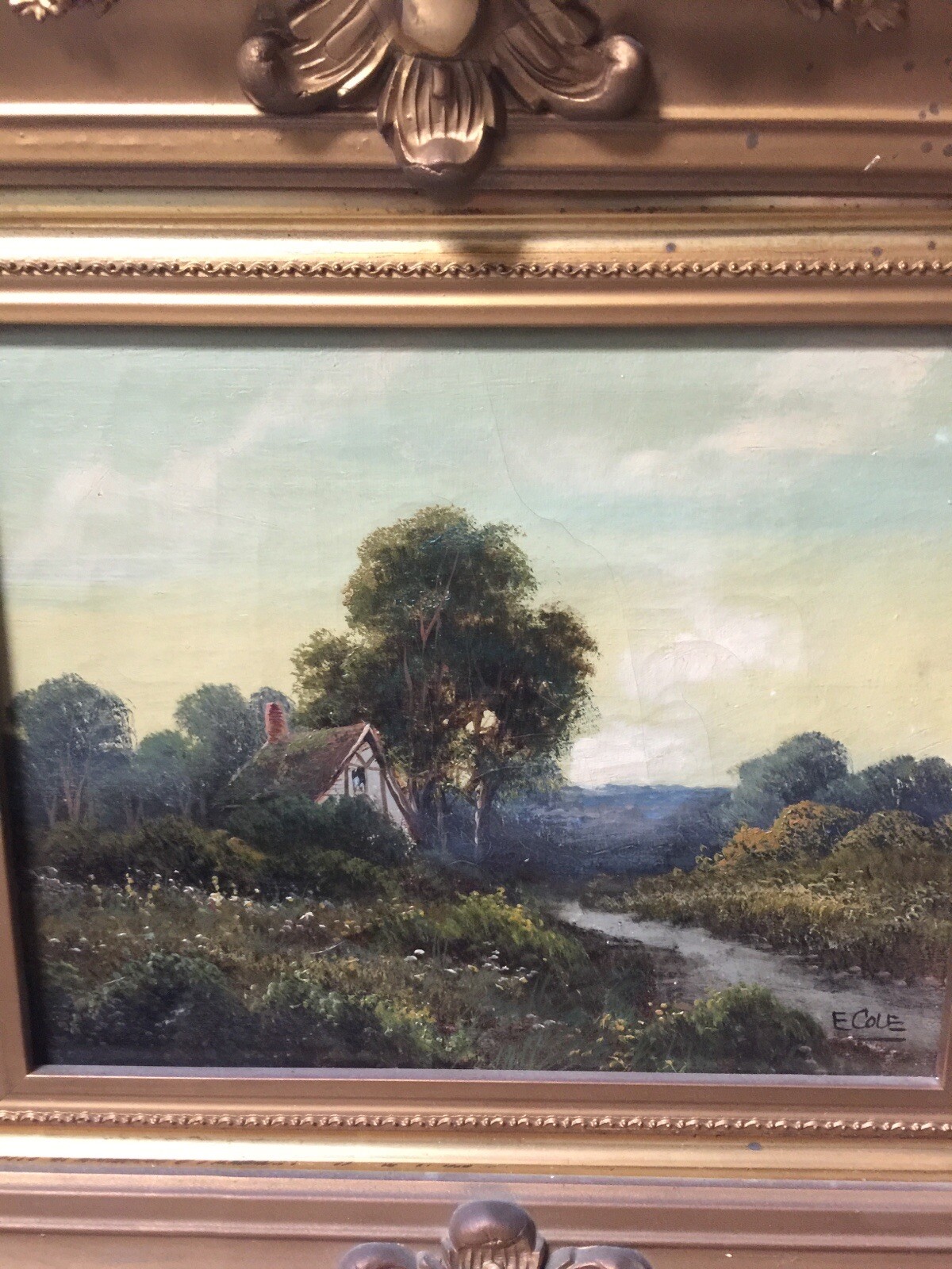 E.Cole Oil Painting | eBay