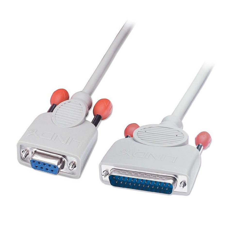 LINDY PC Serial Printer Cable PC to Diablo Epson Fujitsu Juki OKI ...