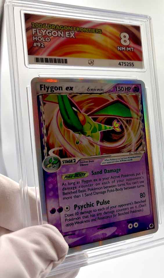 Pokemon Cards - ACE 8 Flygon Ex 92/101 - Ex Dragon Frontiers - PSA BGS ...