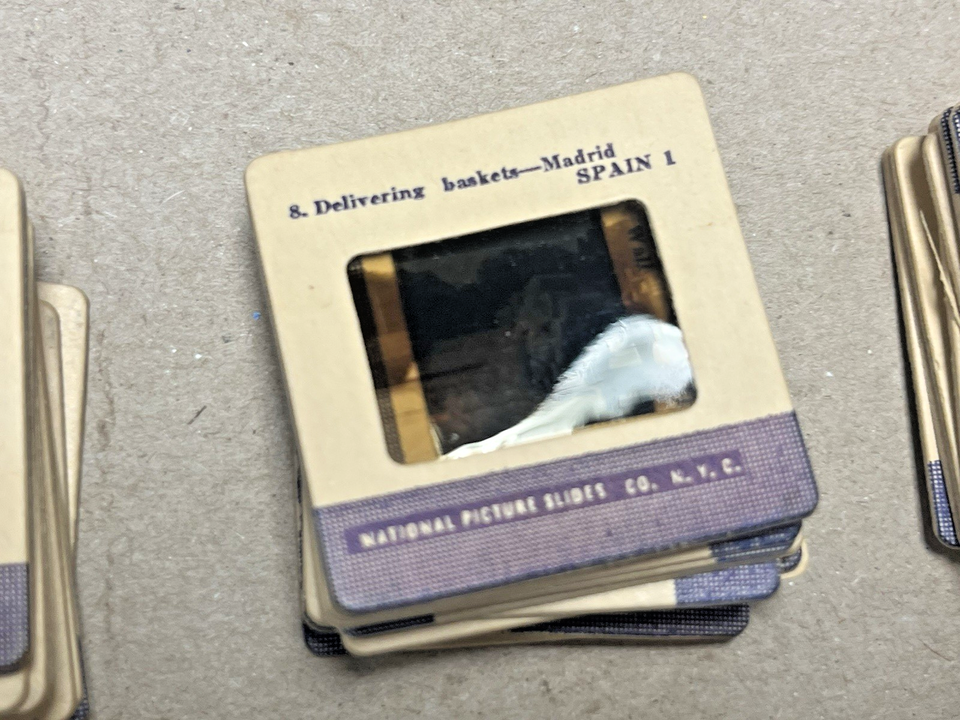 National Picture Slide Company NYC ~ vintage travel slides ~ lot of 140 ...