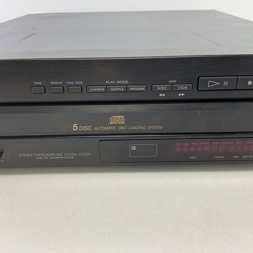 Sony CDP-C350SM Vintage Compact Disc Player *Parts/Repair - Cord Cut ...