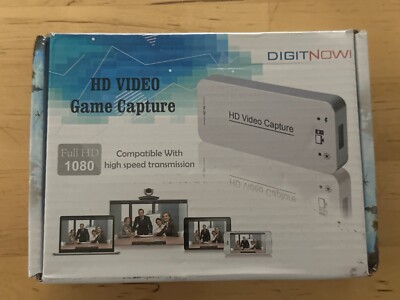 DIGITNOW HD Video Game Capture Card 1080P 60Hz HDMI USB 3.0 Silver ...