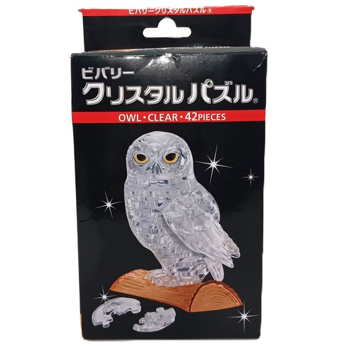 Beverly Crystal 3D Jigsaw Puzzle Clear Owl 42 Piece Japan | eBay