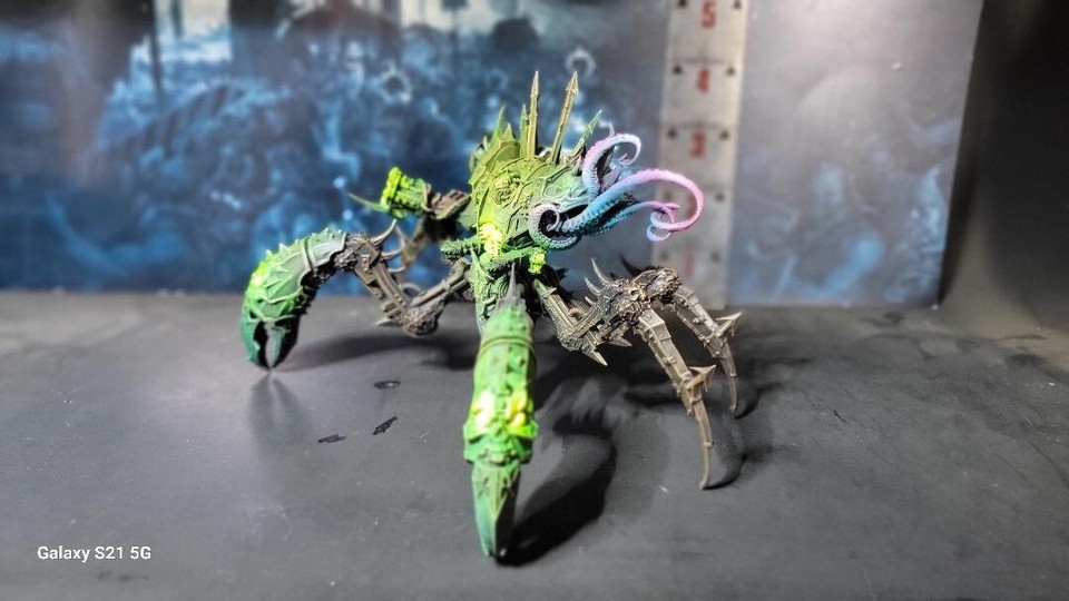 for warhammer 40k death guard Chaos painted miniatures Defiler | eBay
