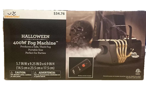 Way to Celebrate Halloween Skeleton Hand Themed 400W Fog Machine | eBay