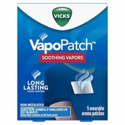 Vicks VapoPatch Long Lasting Soothing Vapors 5 Wearable Patches | eBay