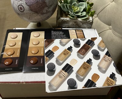 3 BOBBI BROWN “WEIGHTLESS SKIN” FOUNDATION SPF15 SAMPLE CARD NEW | eBay