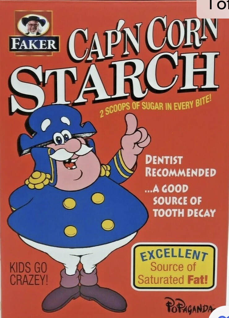 Popaganda Cereal Killers Faker Cap’n Corn Starch Vinyl Rob English ...