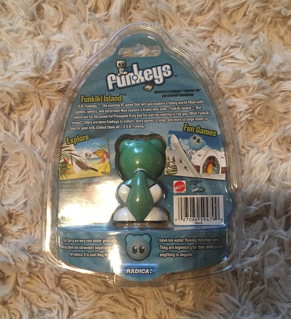 UB Funkeys Flurry Green Funkey M7287 M5542 for sale online | eBay