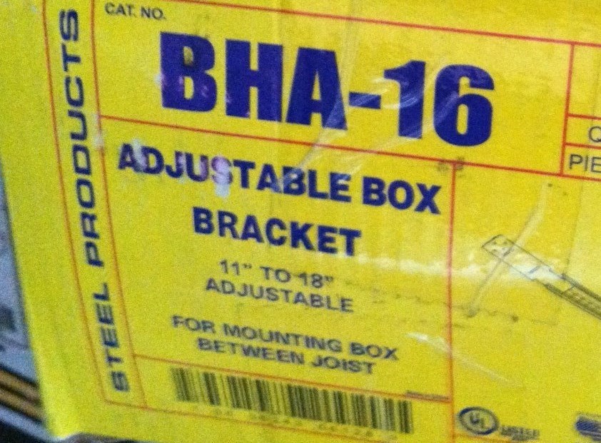 Orbit BHA-16 10 Inch to 19 Inch Adjustable Box Bracket | eBay