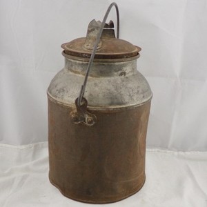 Vintage Galvanized Cream Can | eBay