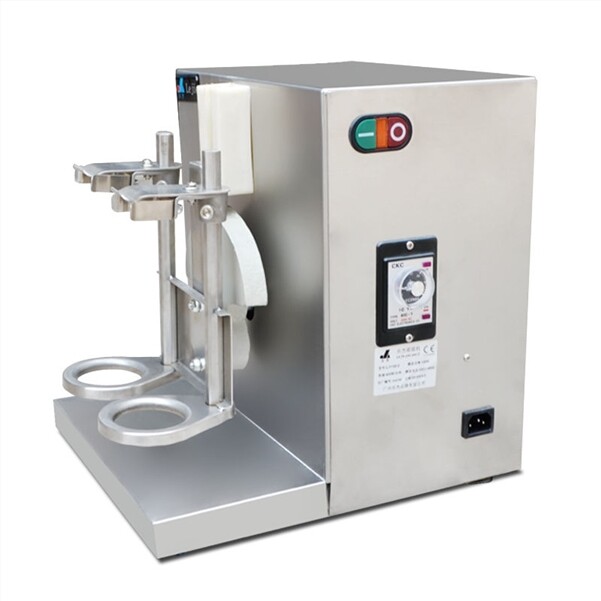 220V Mute Bubble Boba Pearl Tea Milk Shaker Auto Double-Frame 360 ...