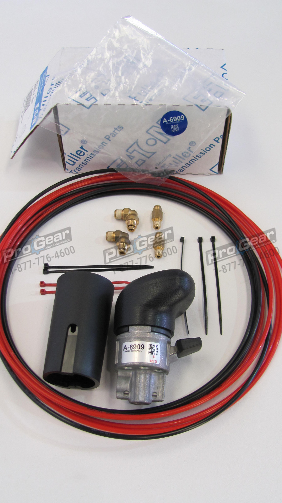 9 or 10 Speed Eaton Fuller Transmission A6909 Shift Knob & 2 line Air ...