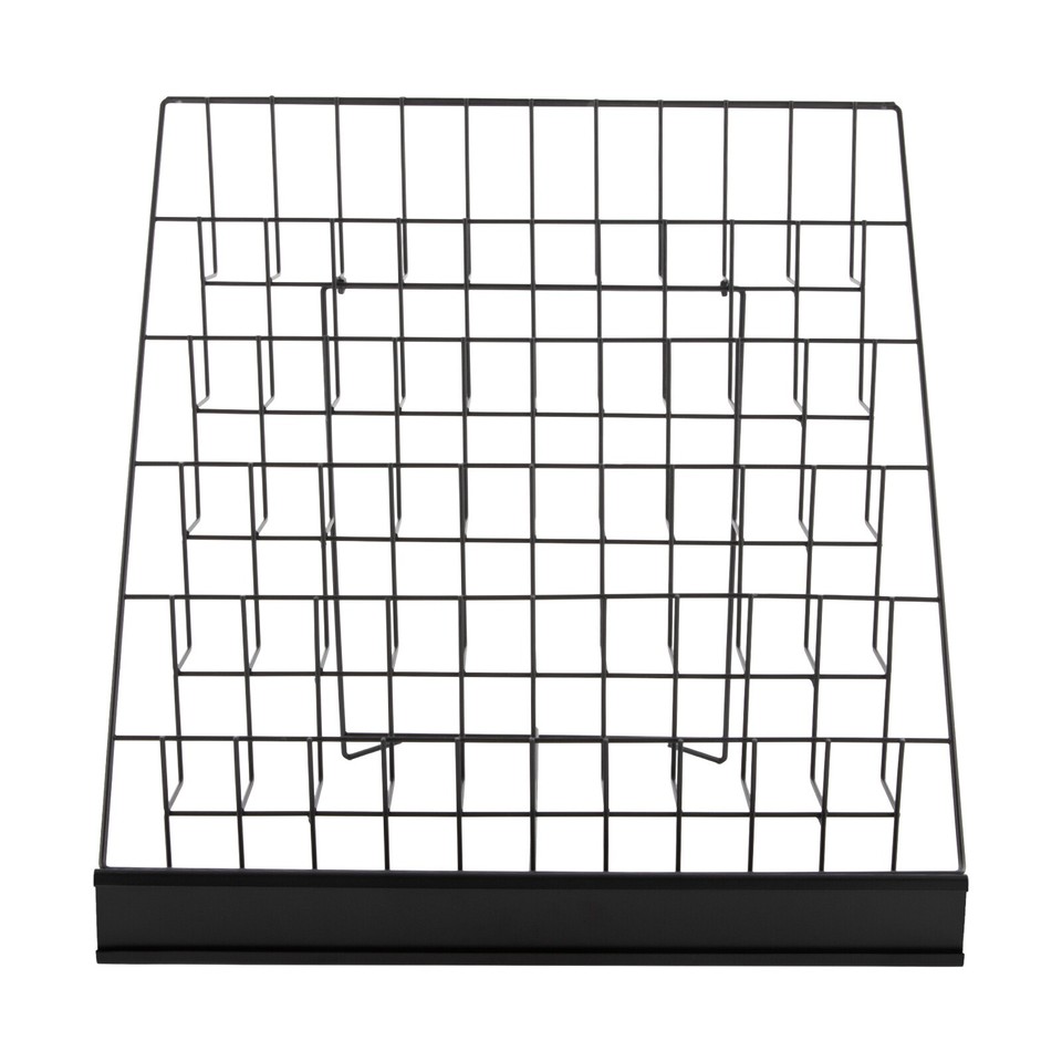 6 Tier Wire Countertop Rack Comic Book Rack Book Display Stand For ...