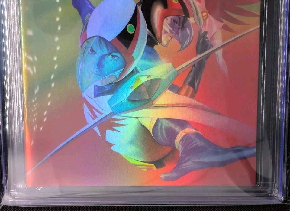 Battle of the Planets #1 CGC 9.8 Alex Ross Holofoil Edition 2002 Top ...