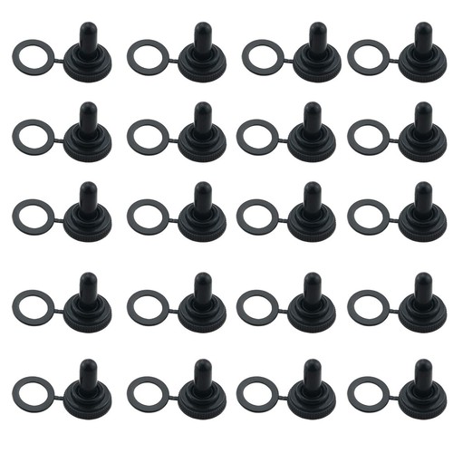 20PCS 12Mm Toggle Switch Cover Waterproof Rubber Cover Duty Rocker ...