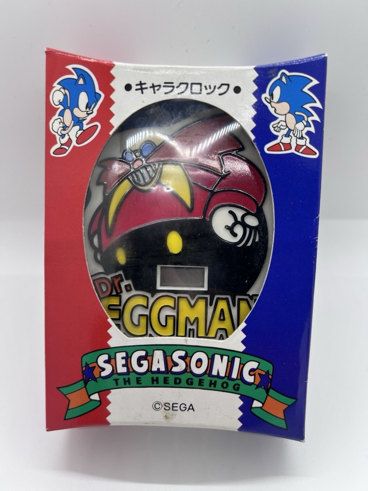 Sonic the Hedgehog Segasonic Sega Genesis Era Digital Clock Japan Rare ...