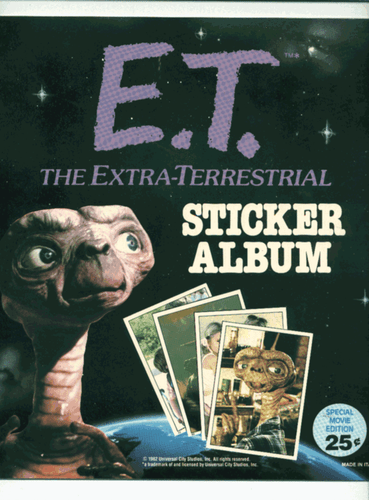 1982 Topps ET Sticker Set (120) + Free Album! | eBay