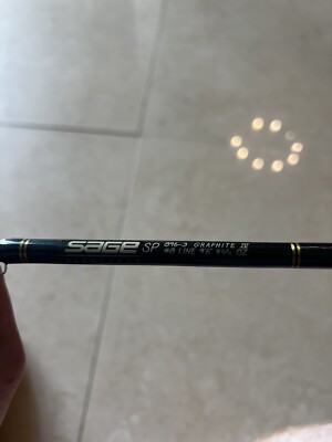 fly fishing rod sage sp 896-3 | eBay