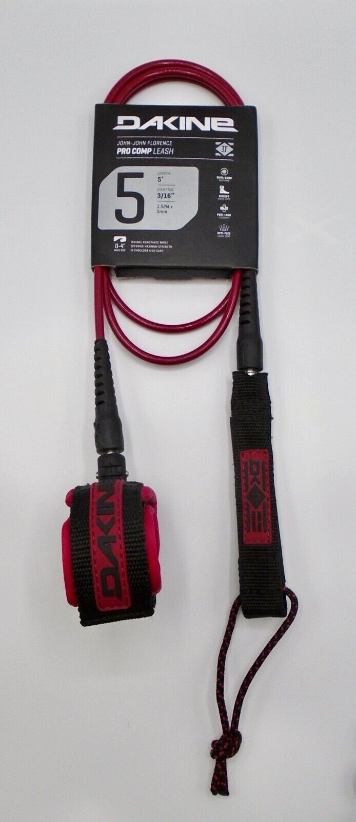 Dakine Leash Surf John Florence Pro Comp Leash 5' /16" Port *Color ...