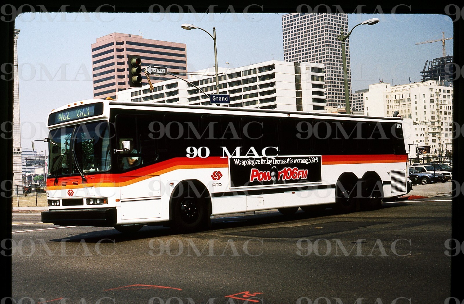 SCRTD-RTD NEOPLAN BUS #1112. Los Angeles (CA). Original Slide 1987. | eBay