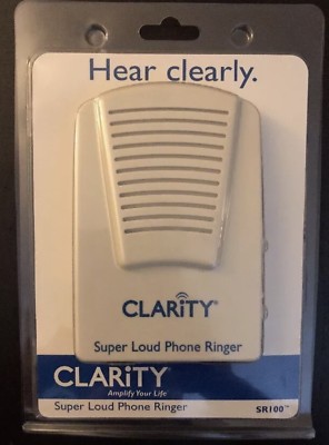 Clarity SR100 Super Loud Phone Ringer by Plantronics. 95db, Brand New ...
