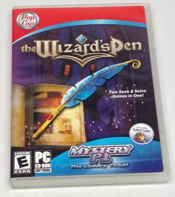 The Wizard's Pen, and Mystery P.I. The Lottery Ticket | PC CD-ROM Game ...