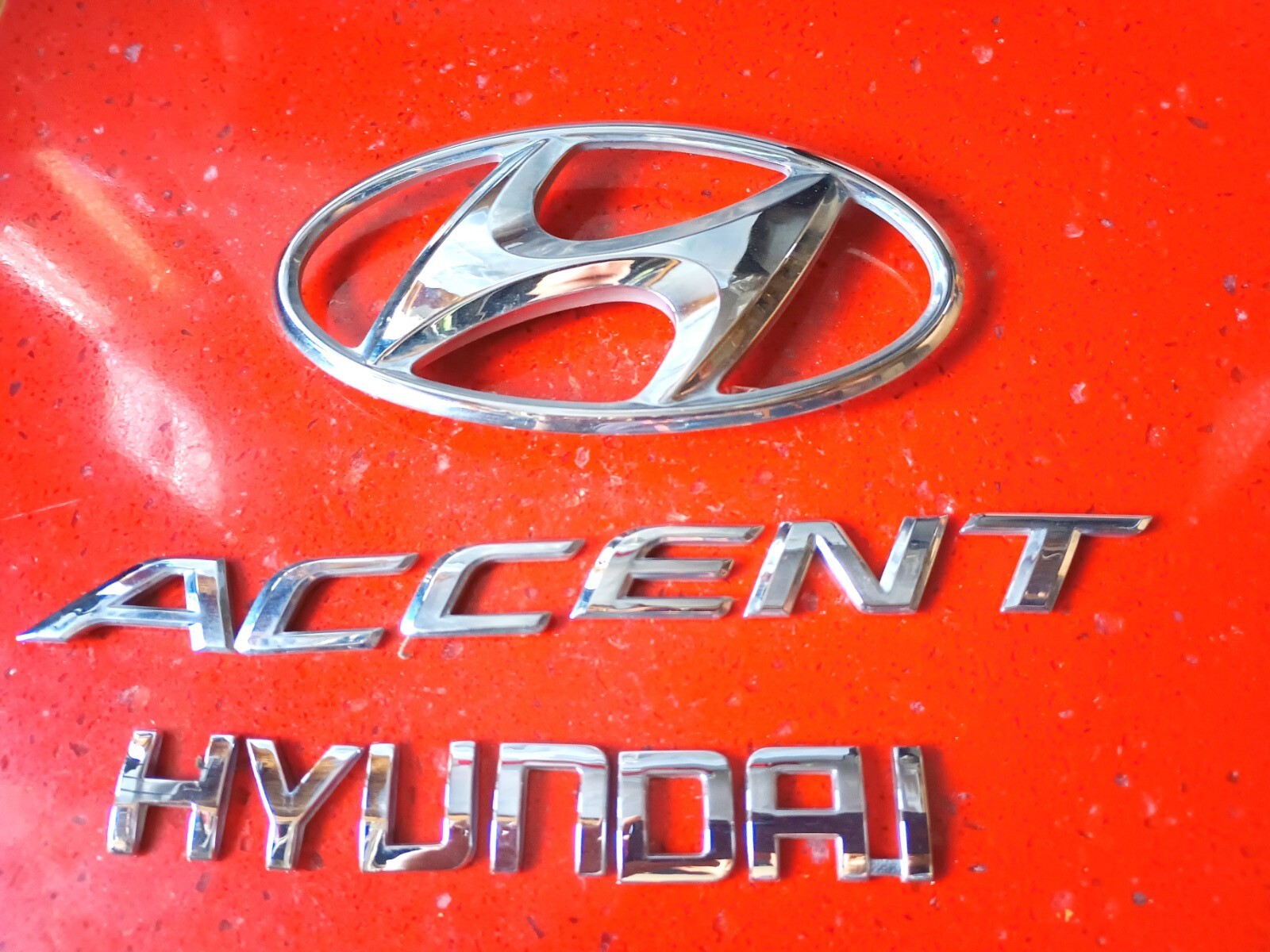 2012-2016 Hyundai Accent Trunk Emblem Nameplate Badge Badge ...