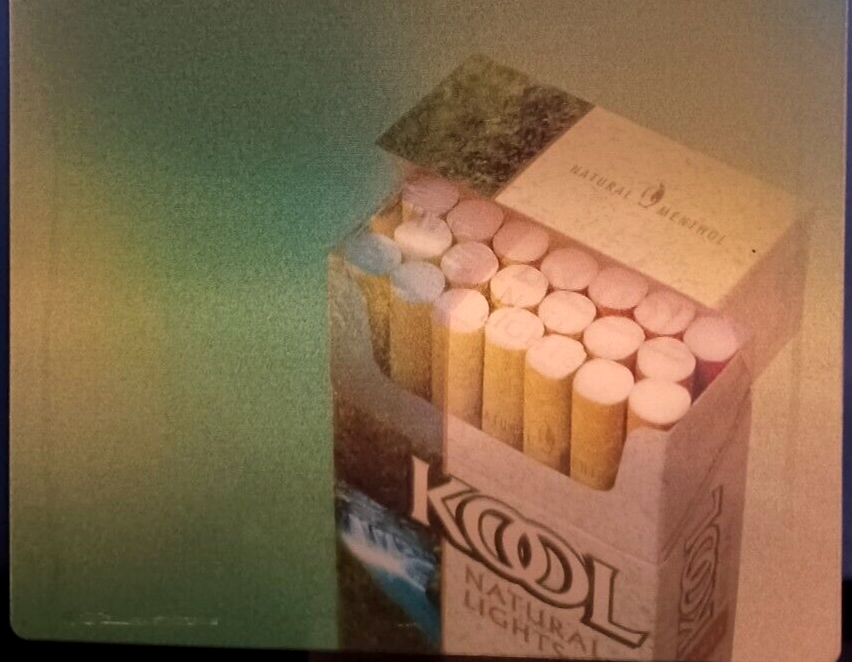 Kools Brand Cigarette's Tabacco Promotional Lenticular Oversize Card 8 ...