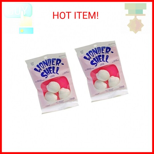 (2 Packages) Weco Wonder Shell Natural Minerals (3 Pack), Small - Total ...