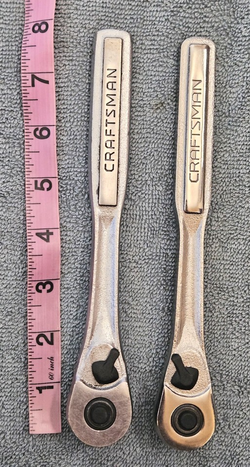 Lot of 8 Craftsman Ratchets 3 1/2" - 5/3/8" All Made in USA | eBay
