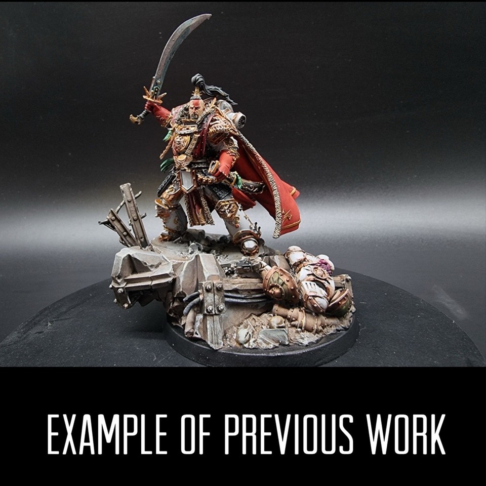 Warhammer Pro Painted Assault Terminator Squad (hammer & Shield ...