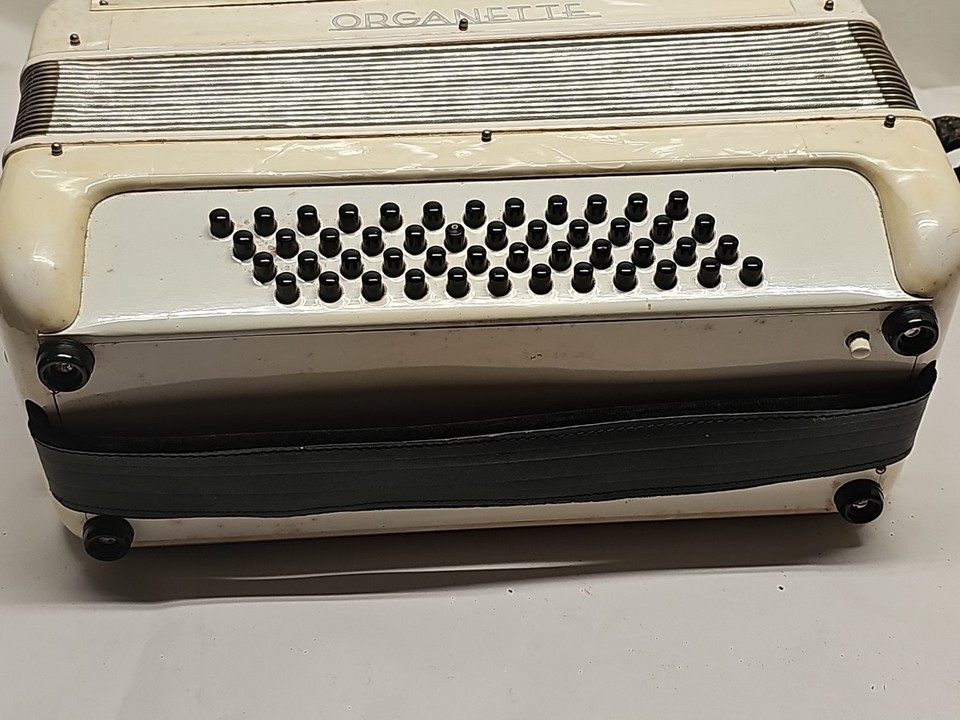 Vintage Organette Accordion Pearl - Made In Italy No.1787 | eBay