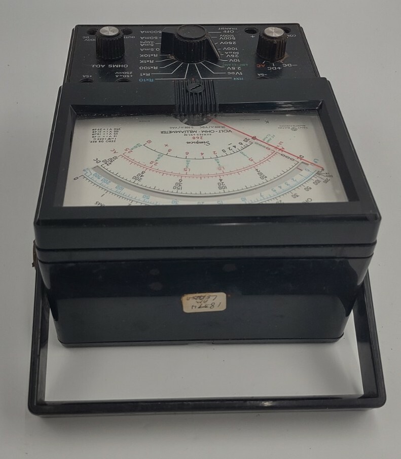 Simpson 260 Series 6XLM Volt / Ohm Milliammeter Vintage Tester As Is ...
