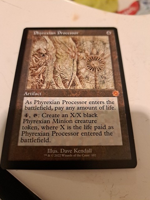 MTG Phyrexian Processor The Brothers' War Retro Artifacts 102 Regular ...