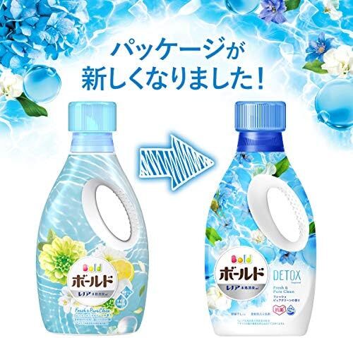 bold Liquid fabric softener laundry detergent Fresh Pure Clean Refill ...