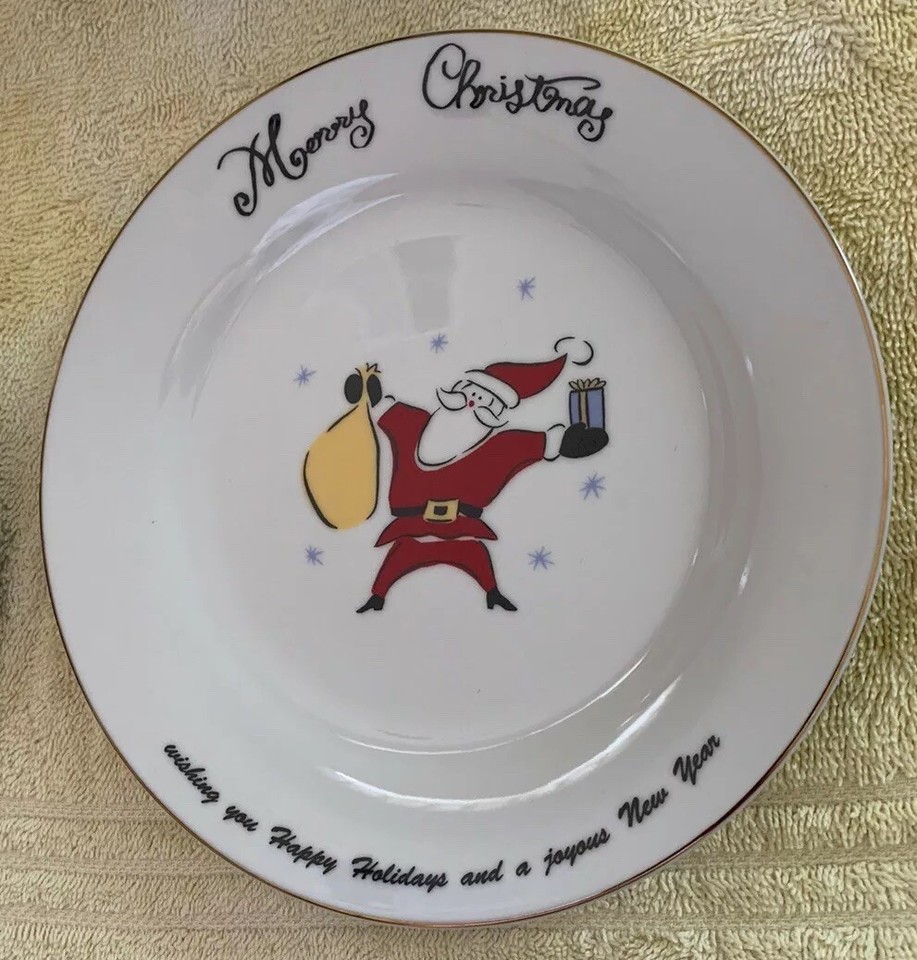 Merry Brite Merry Christmas 2 Cups / Mugs Present Santa Matching ...