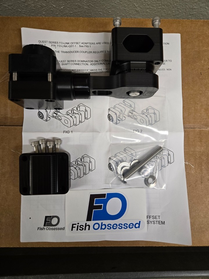 Fish Obsessed Trolling Motor Mount For Quest Motors | eBay