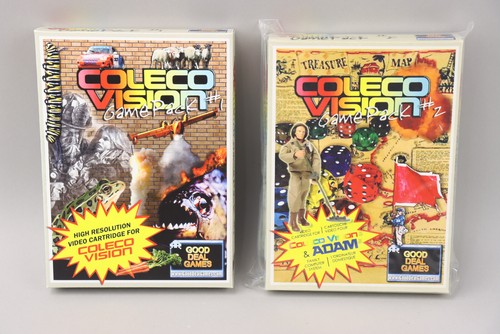 1st Edition Colecovision Game Pack #1 & #2 NIB CIB Good Deal Games | eBay